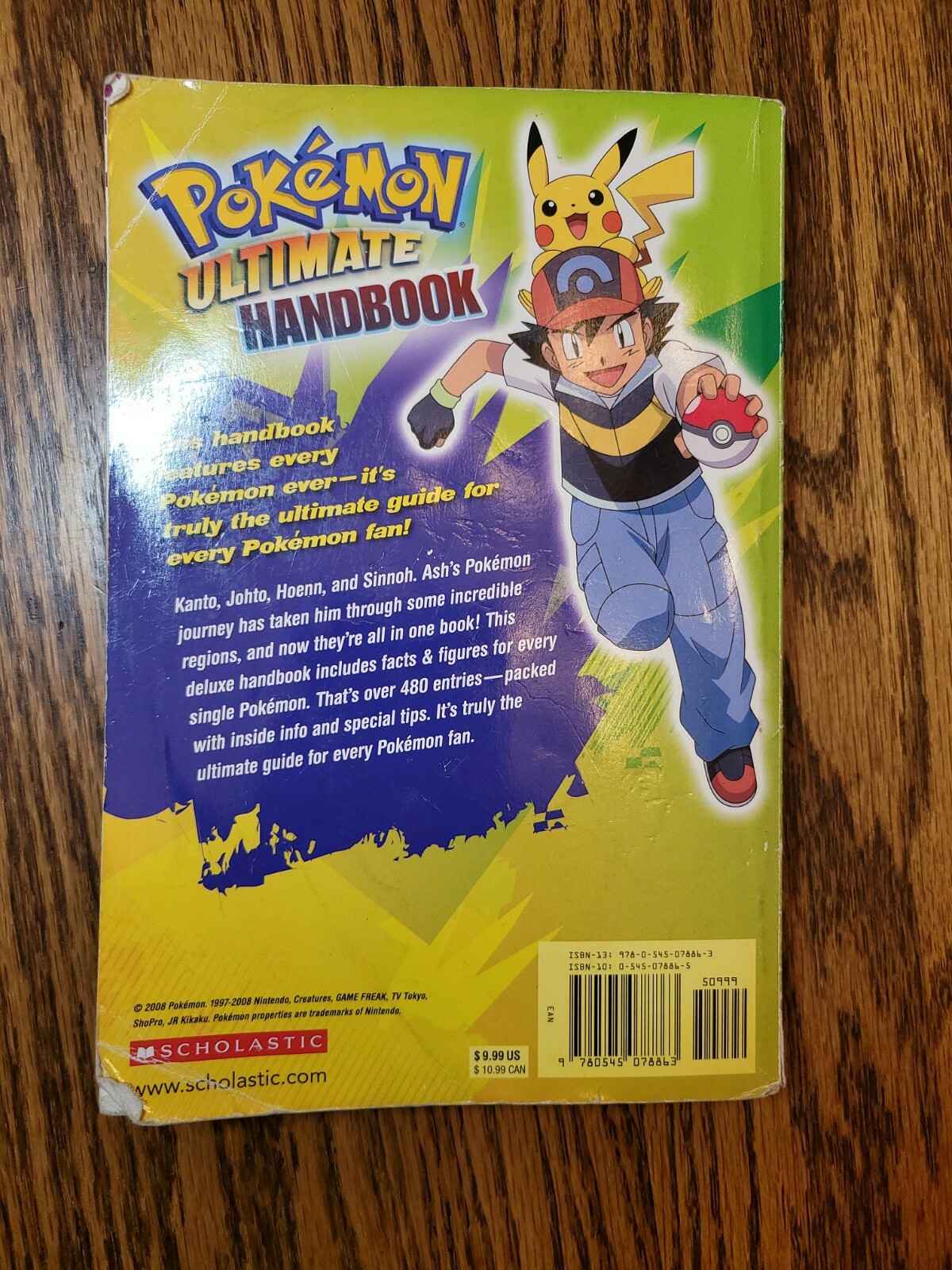 Pokemon: Ultimate Handbook - Paperback By Silvestri, Cris - GOOD ...