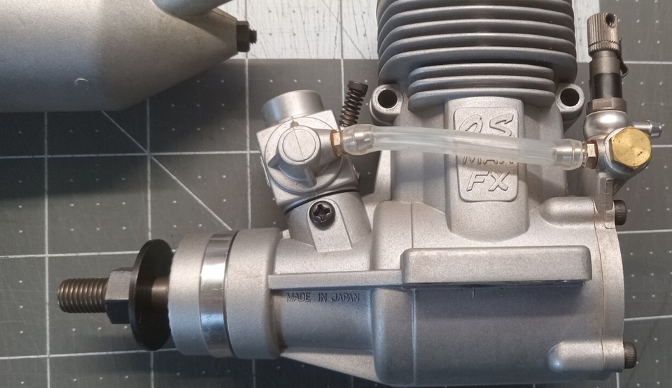 O.S. OS Max 61 FX RC Plane Airplane Engine Nitro Motor .61 w/ Prop ...