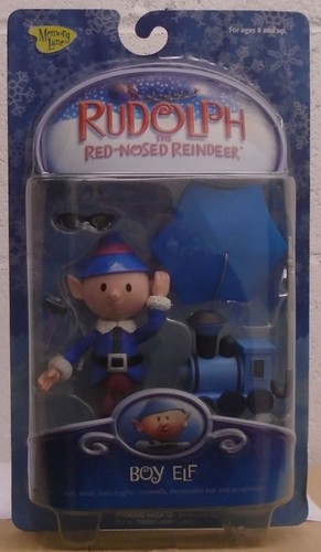 Rudolph The Red Nosed Reindeer Boy Elf Christmas 5" Memory Lane Train ...