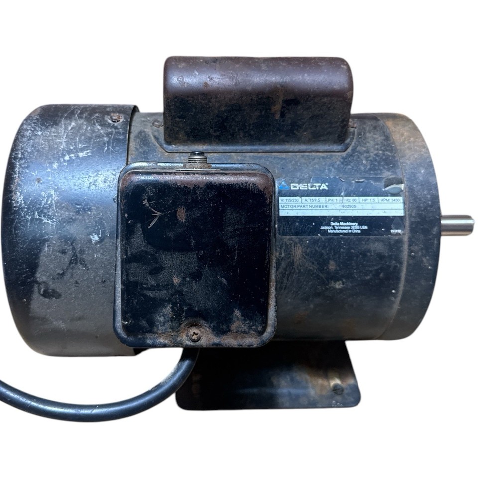 Delta Table Saw Motor 10" Table Saw 1.5 HP 3450 RPM Nice and Quiet ...