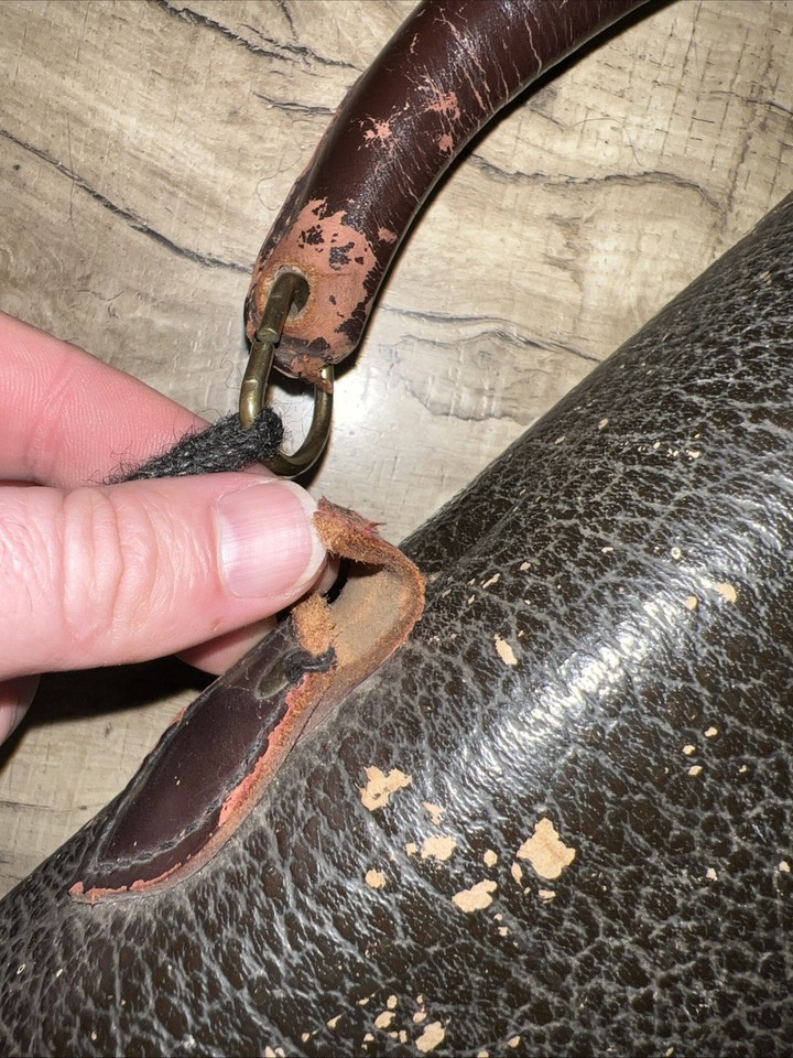 Antique Gun Rifle Leather Breakdown Shotgun Case Takedown Vintage ...