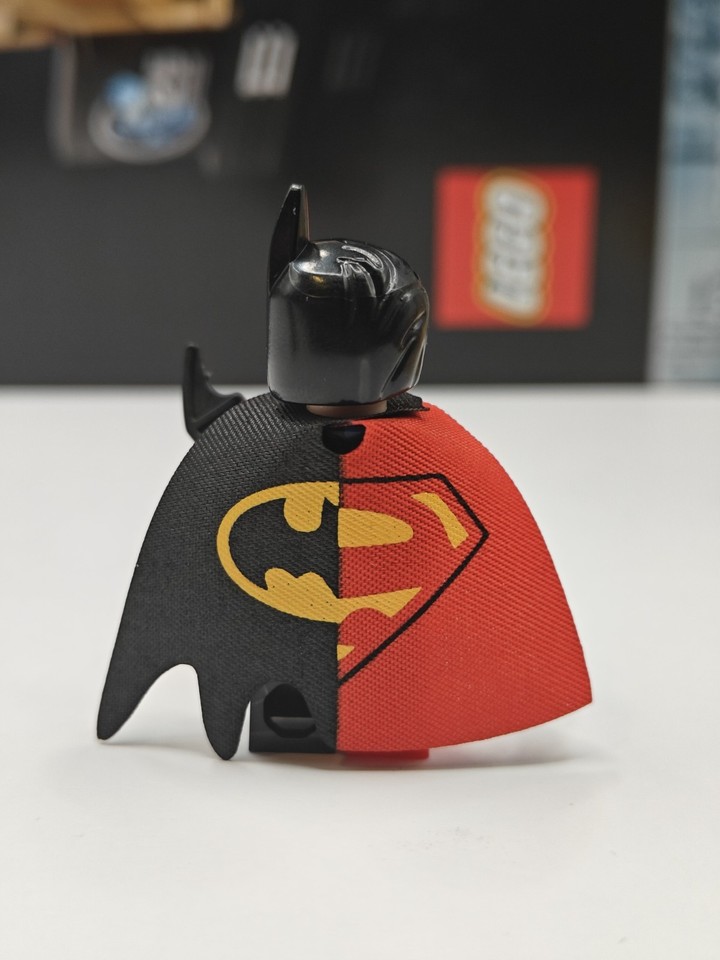 Rare DC Comics Composite Superman Custom Lego Minifigure Joseph Meach ...