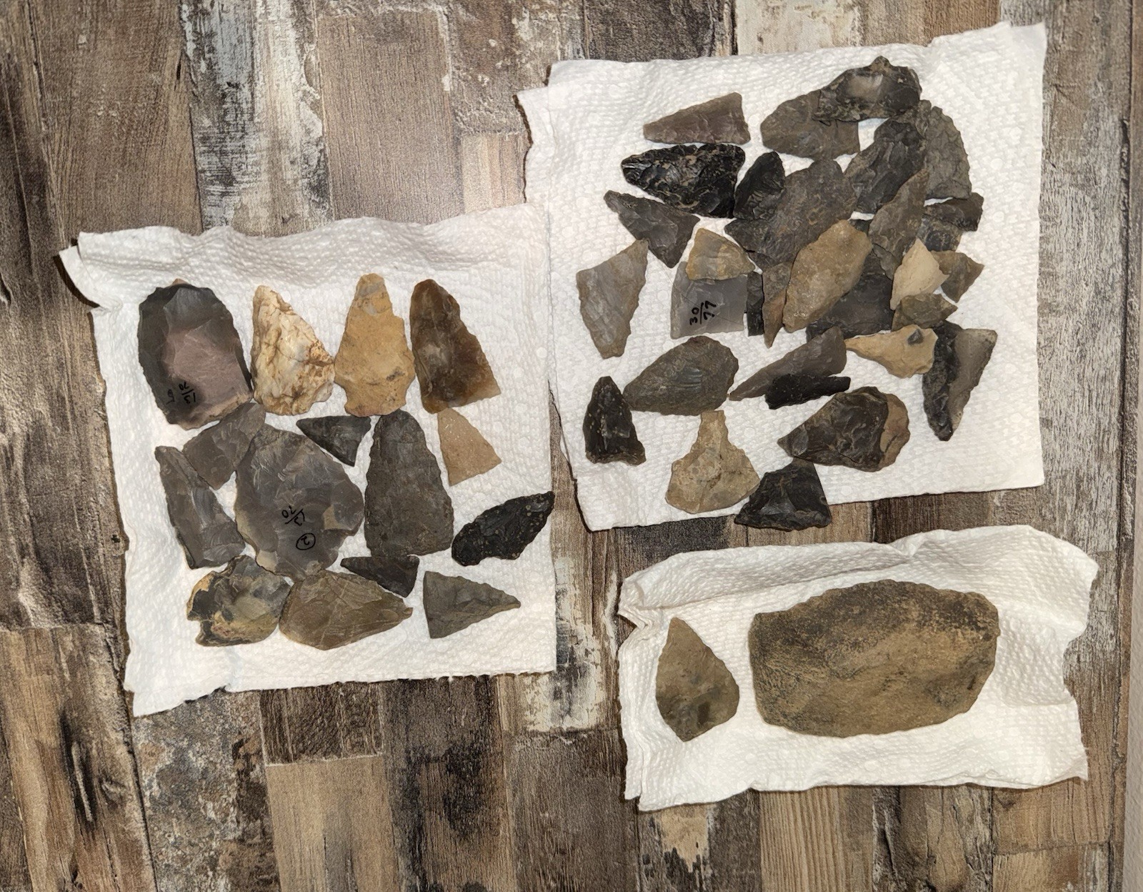 50 Authentic Arrowhead Collection From Kentucky Arrowheads | eBay