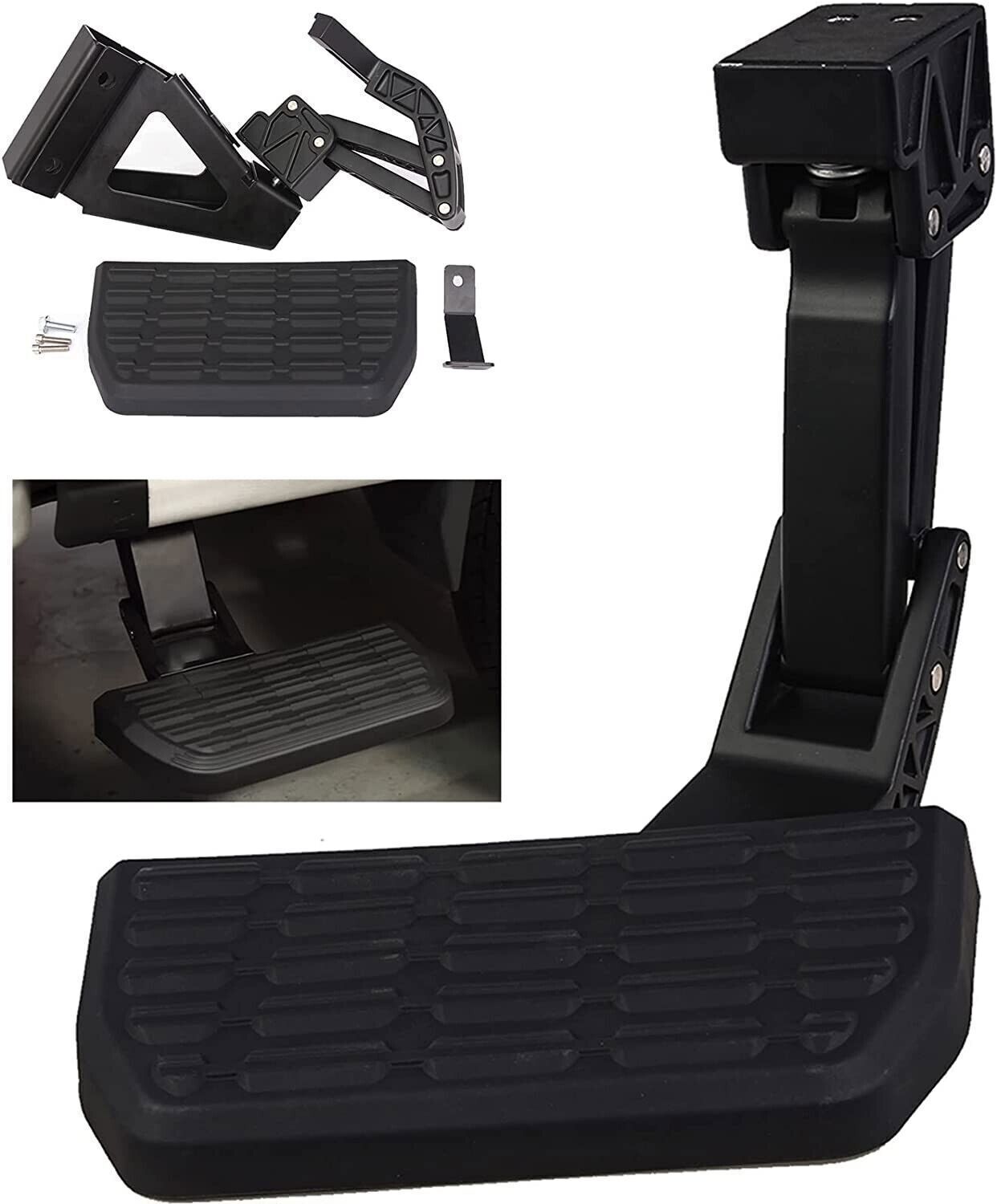 Truck Bed Step Side Retractable Bumper Step Fits for Ford F150 F-150 ...