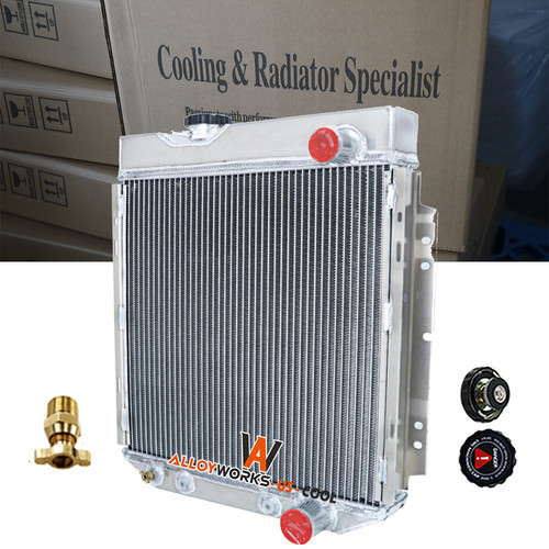 3 ROW ALUMINUM RADIATOR FOR FORD MUSTANG 63-65 FALCON COMET AT/MT 64-66 ...