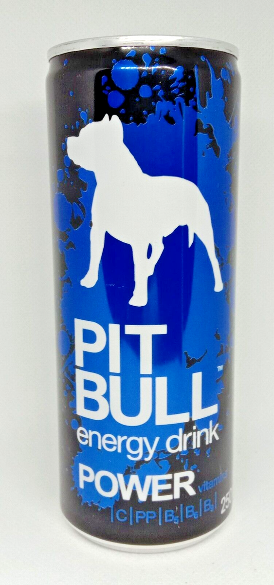 Pit Bull Energy Drink Logo Energy Drink, Cocktail Juices And Water