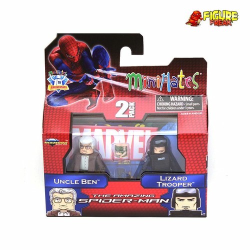 Marvel Minimates Series 46 Amazing Spider-Man Movie Uncle Ben & Lizard ...