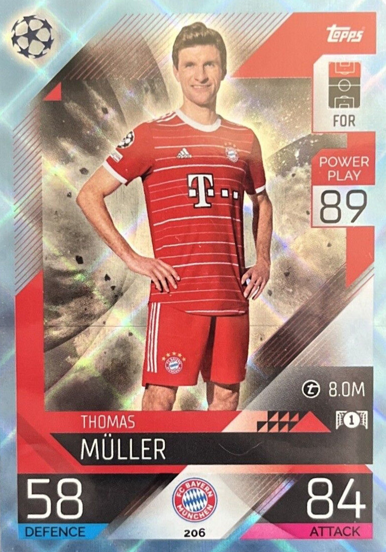 2022-23 Topps Match Attax UEFA Club Competitions - Crystal #206 Thomas ...