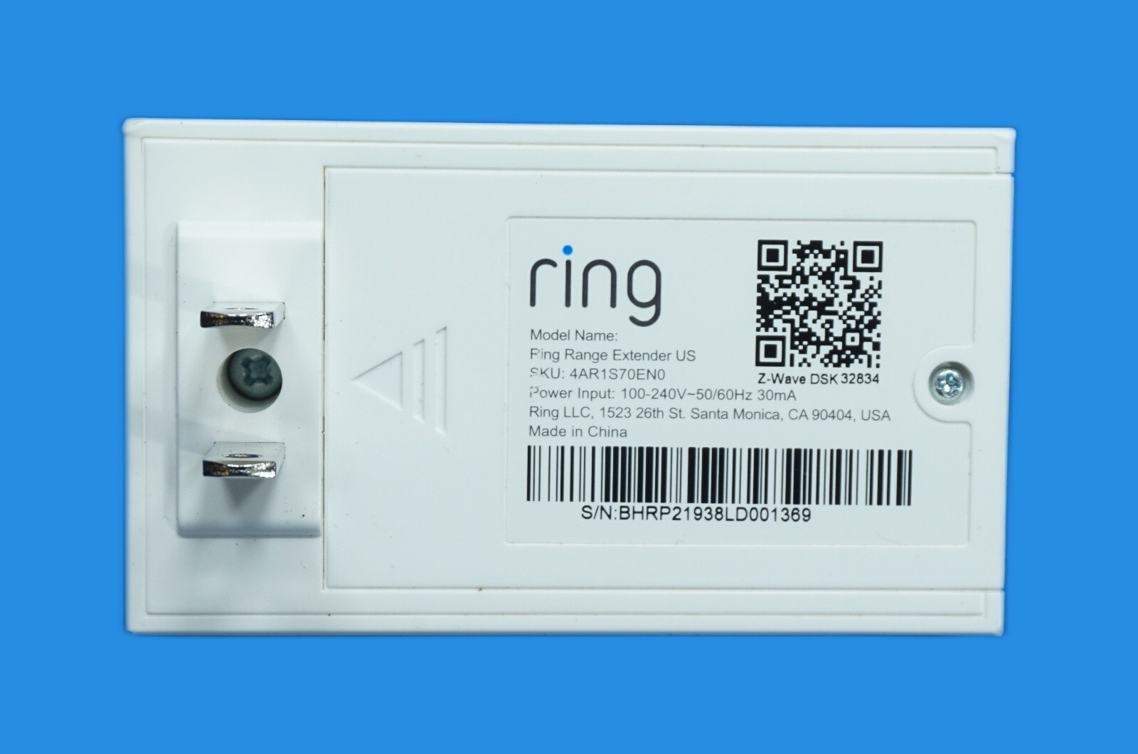Ring range extender US white z-wave plus | eBay