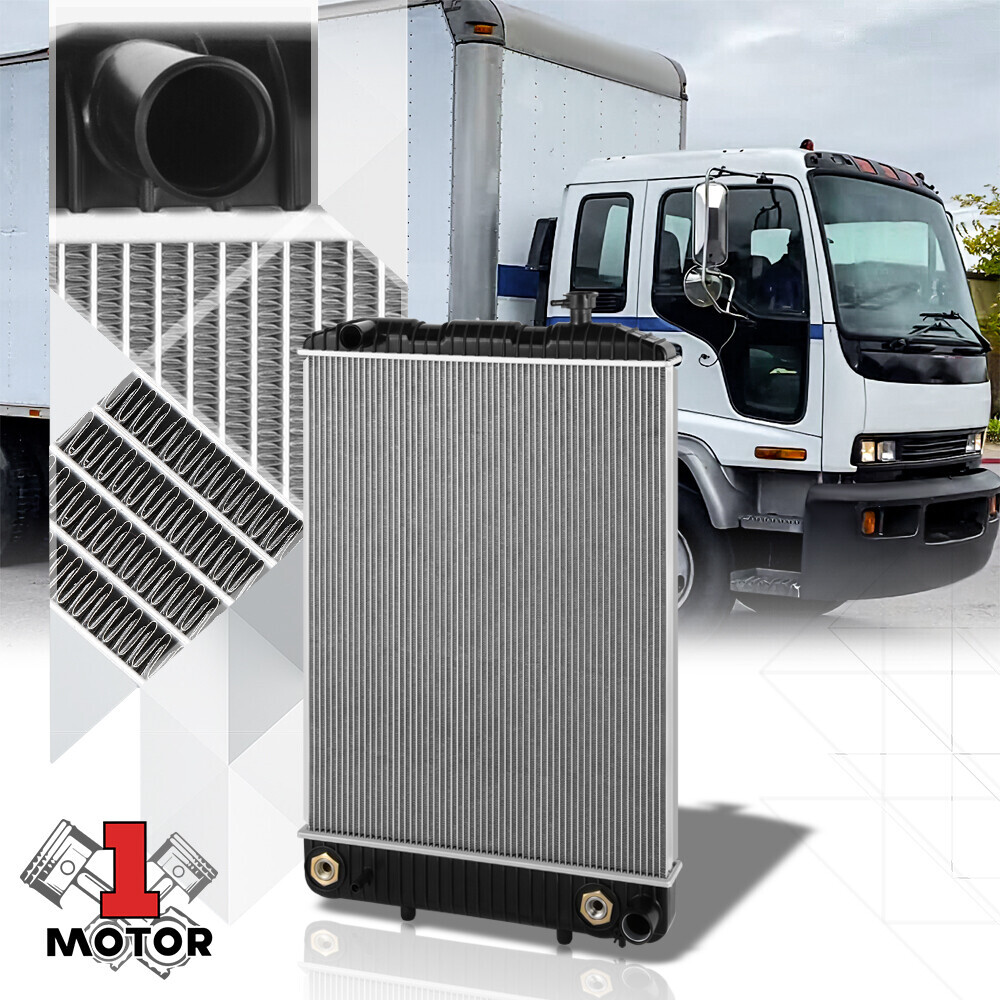 [1-Row] OE Style Aluminum Core Radiator for 97-02 T7500/T6500/FTR/FRR ...