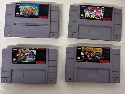 Super Nintendo 4 Games Bundle See List In Description | eBay