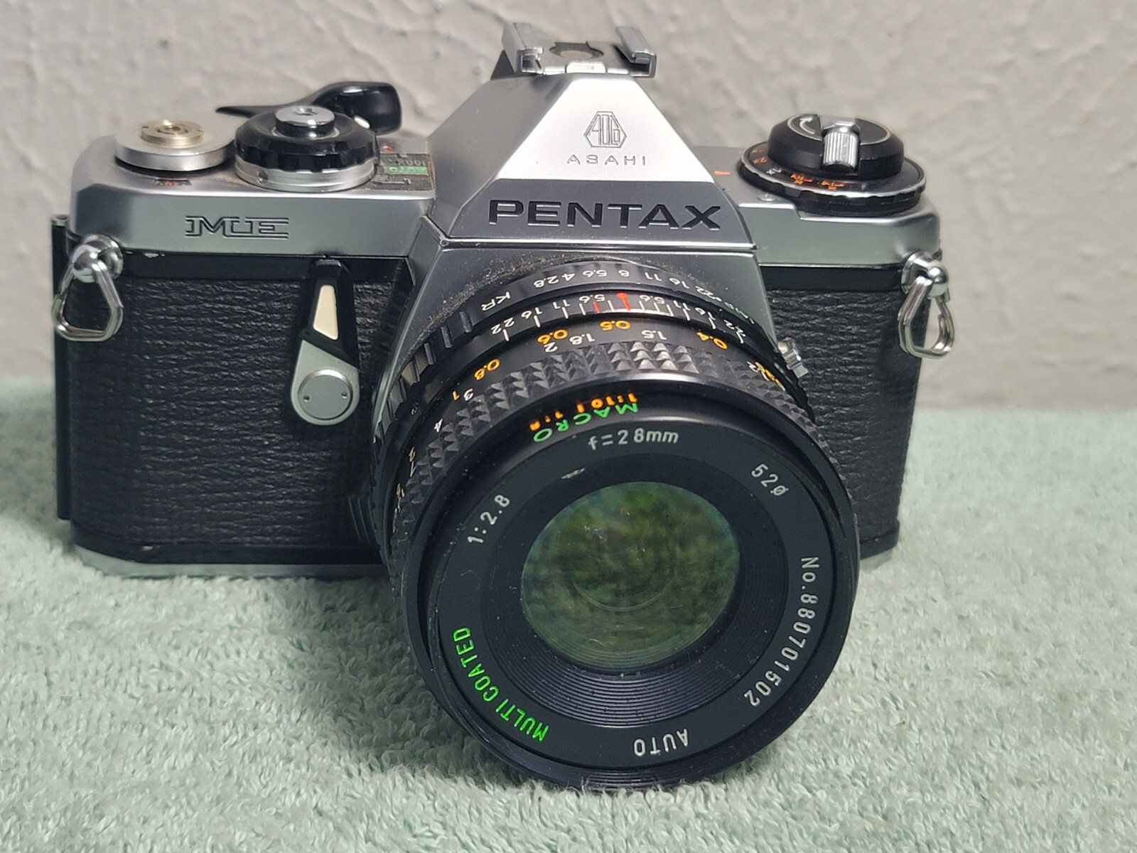 Pentax Asahi ME 35mm SLR Film Camera with 2 lenses #pk222 | eBay