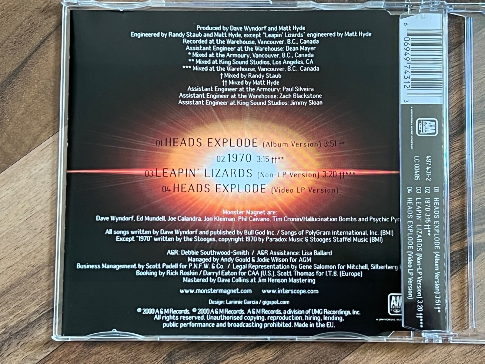 Monster Magnet Heads Explode