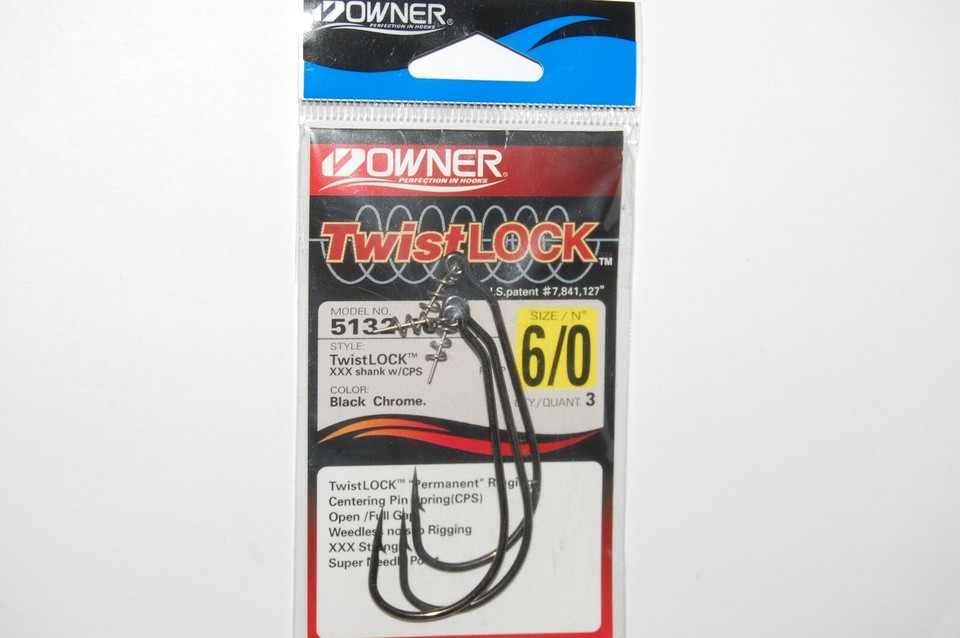 3 packs owner twistlock hook 5132-161 w/cps 6/0 centering pin spring ...