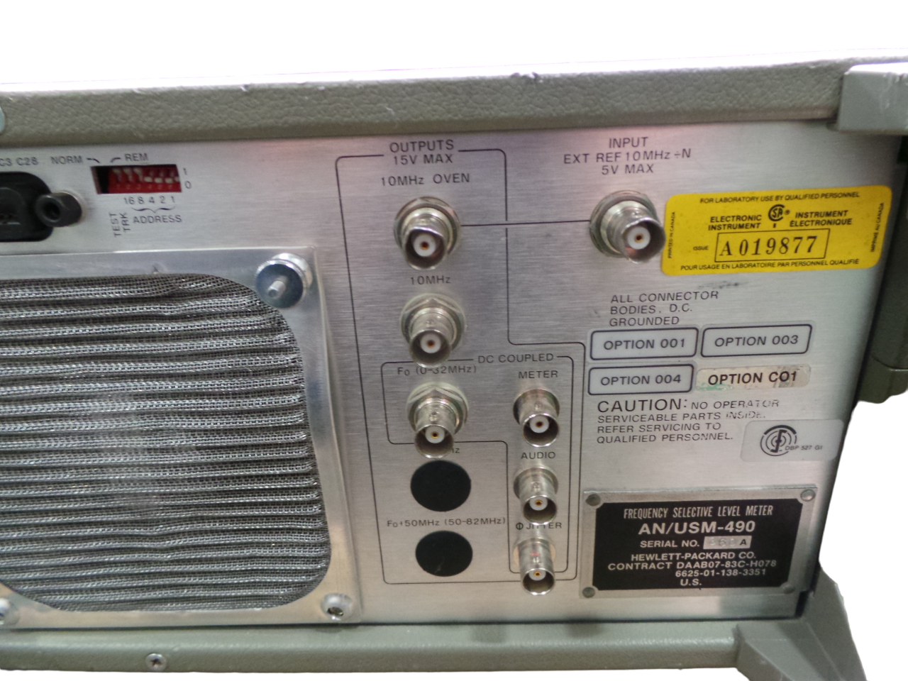 HP 3586B Selective Level Meter - Free Shipping | eBay