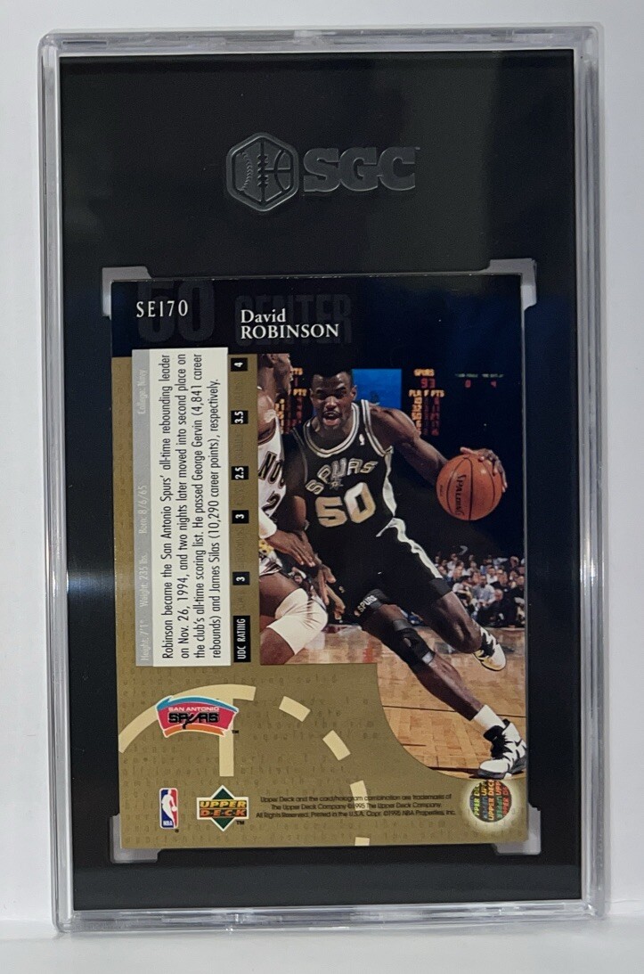 1994-95 Upper Deck - Special Edition David Robinson #SE170 Gold for ...