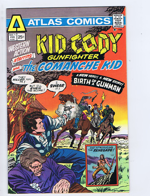 Western Action #1 Atlas Comics 1975 | eBay