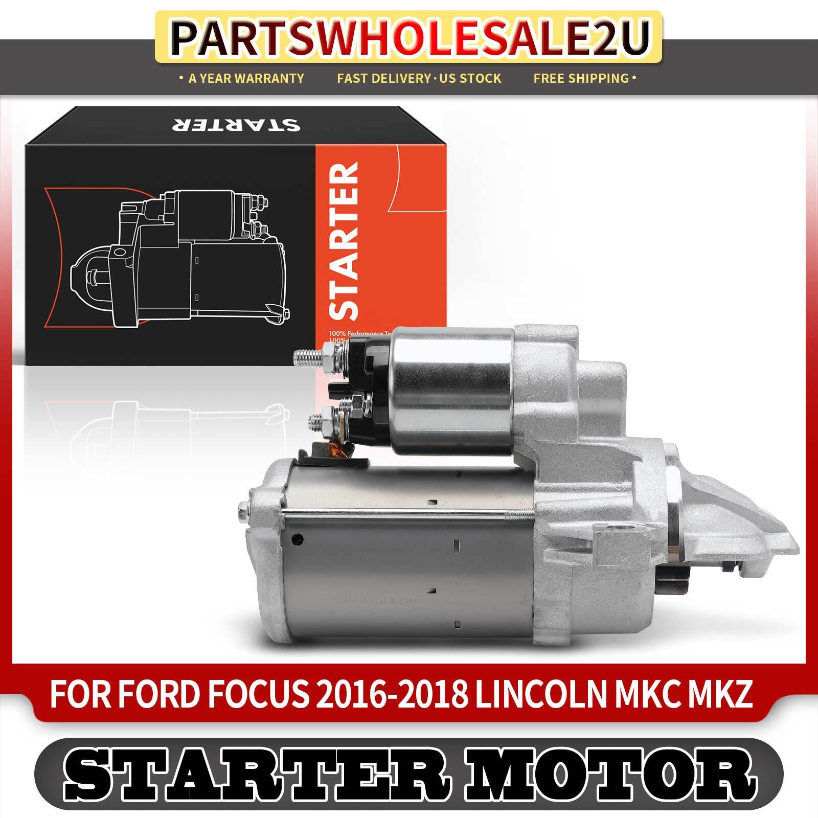 New Starter Motor for Ford Focus Edge Lincoln MKZ MKC 1.4KW 12Volt CW ...