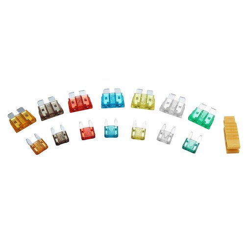 220×Car Blade Fuse Box Assortment Fuses For Truck RV SUV Boat ...