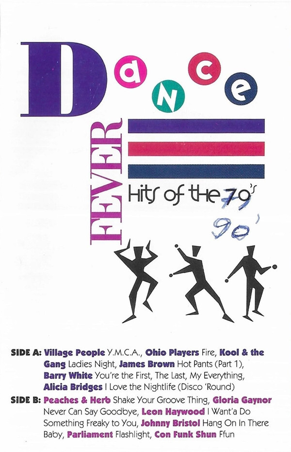 Various - Dance Fever (Hits Of The 70's) (Cass, Comp, 72,) (Very Good ...