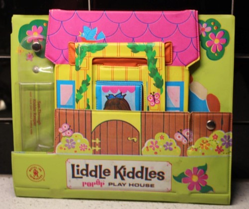 Vintage Liddle Kiddles Pop-Up Party Play House Folds Flat | eBay