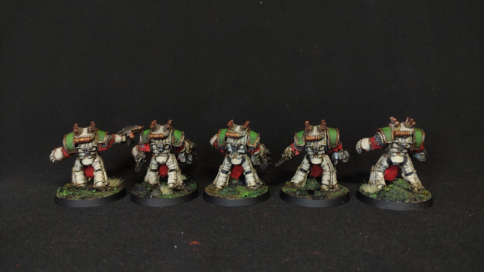 Warhammer 30k painted Death Guard Grave Wardens terminators ready to ...