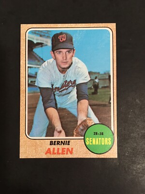 1968 TOPPS BERNIE ALLEN, #548, NM/MT (Free Shipping On Any 3!) | eBay
