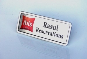 HOTEL, RESTAURANT, OFFICE PERSONALISED STAFF NAME BADGES | eBay