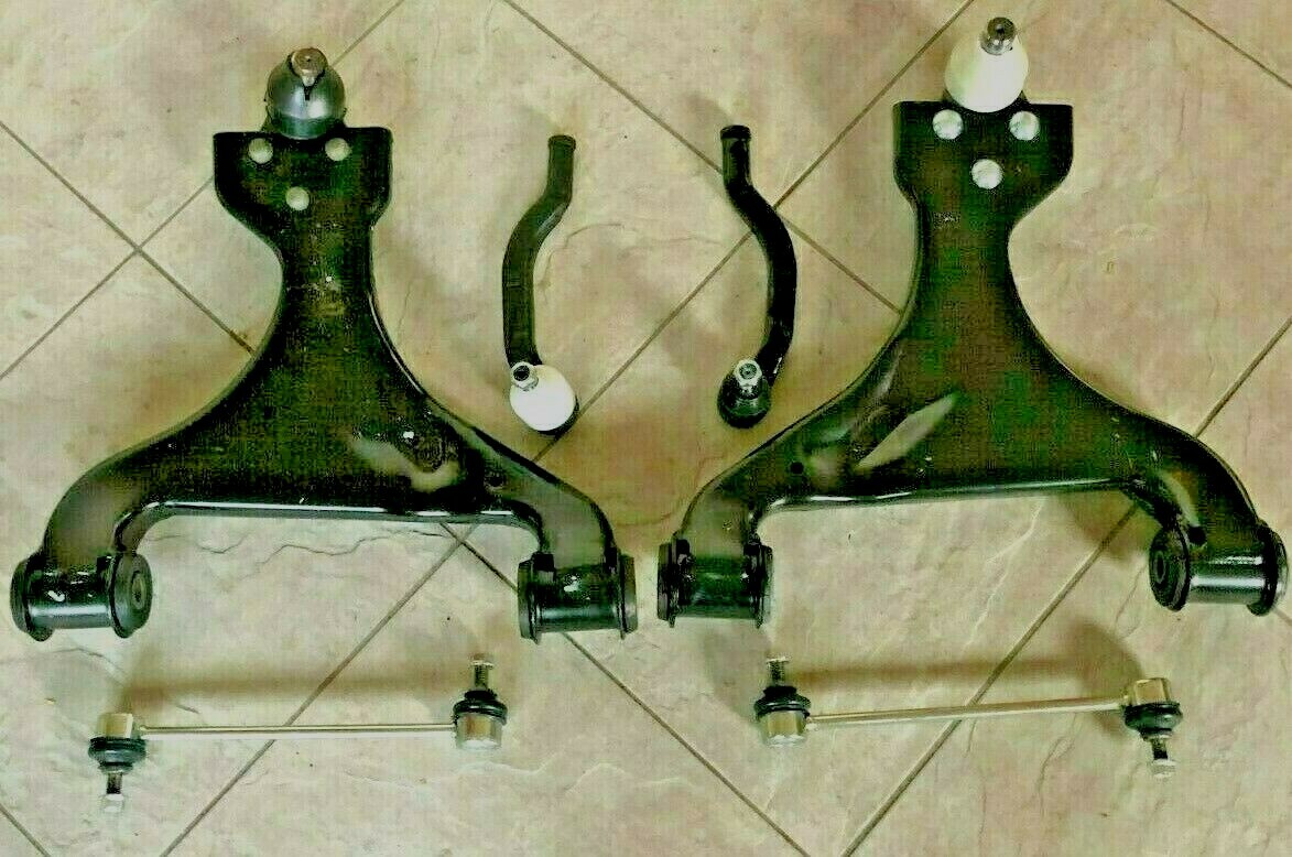 MERCEDES SPRINTER 06-18 TWO FRONT WISHBONE ARMS 2 TRACK ROD ENDS & 2 ...