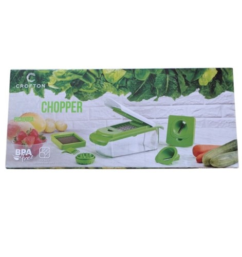 Crofton Food Chopper Veggies Fruit Cutter Dicer 2 Blades for sale ...