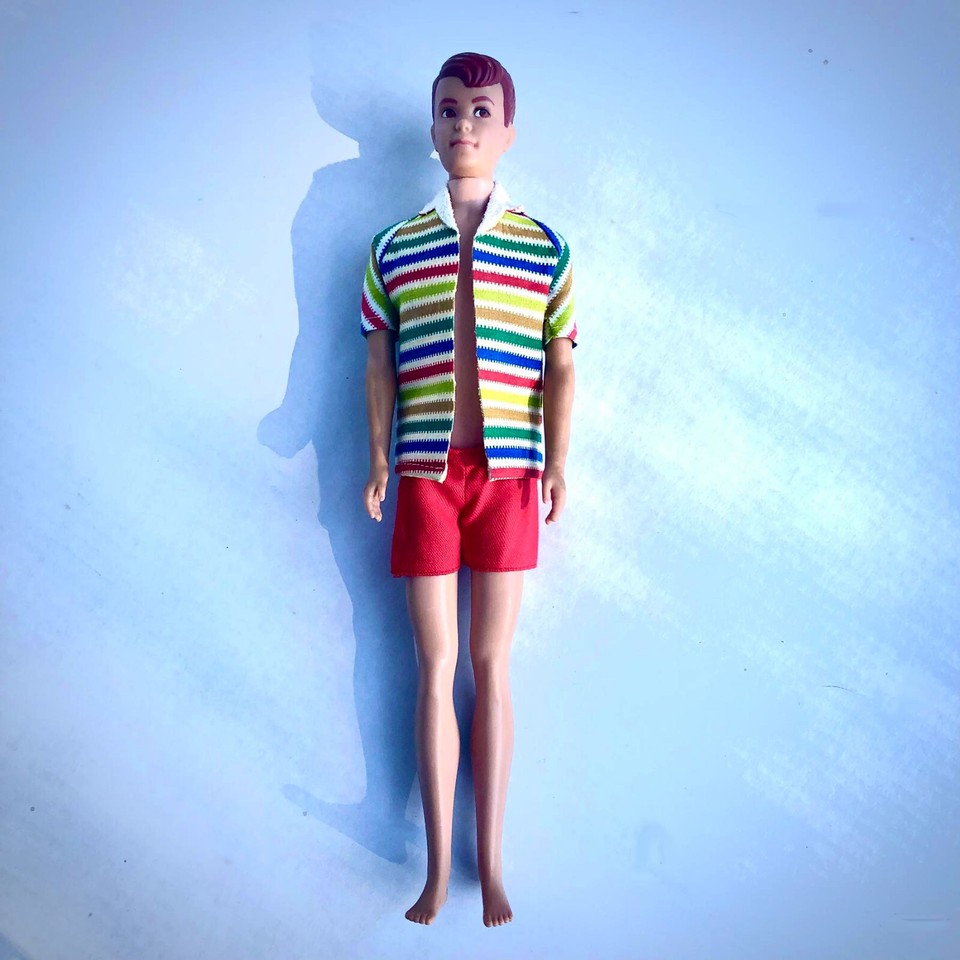 Vintage RARE 1960 Allan Doll#1000 Ken's BF with vintage #1435 Ken Beach ...