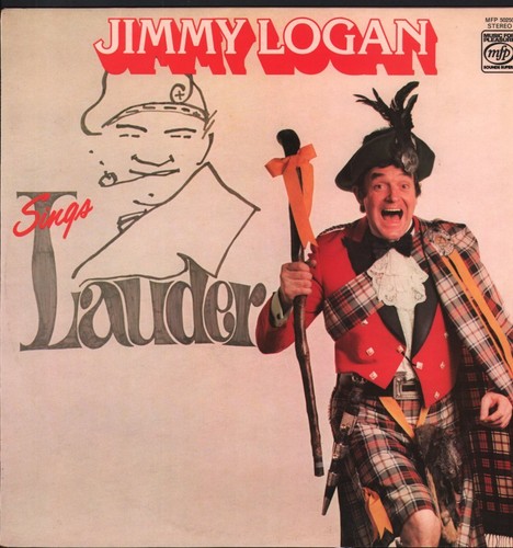 Jimmy Logan Sings Lauder LP vinyl UK Music For Pleasure 1976 - sleeve ...