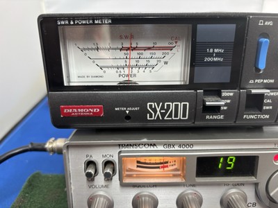 Transcom GBX 4000 40 ch UK/FM CB Radio with Mike, Power Lead & Bracket ...