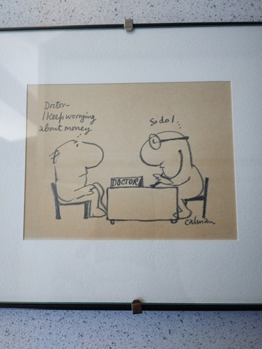 Original Mel Calman Pencil Drawing Signed Framed | eBay UK