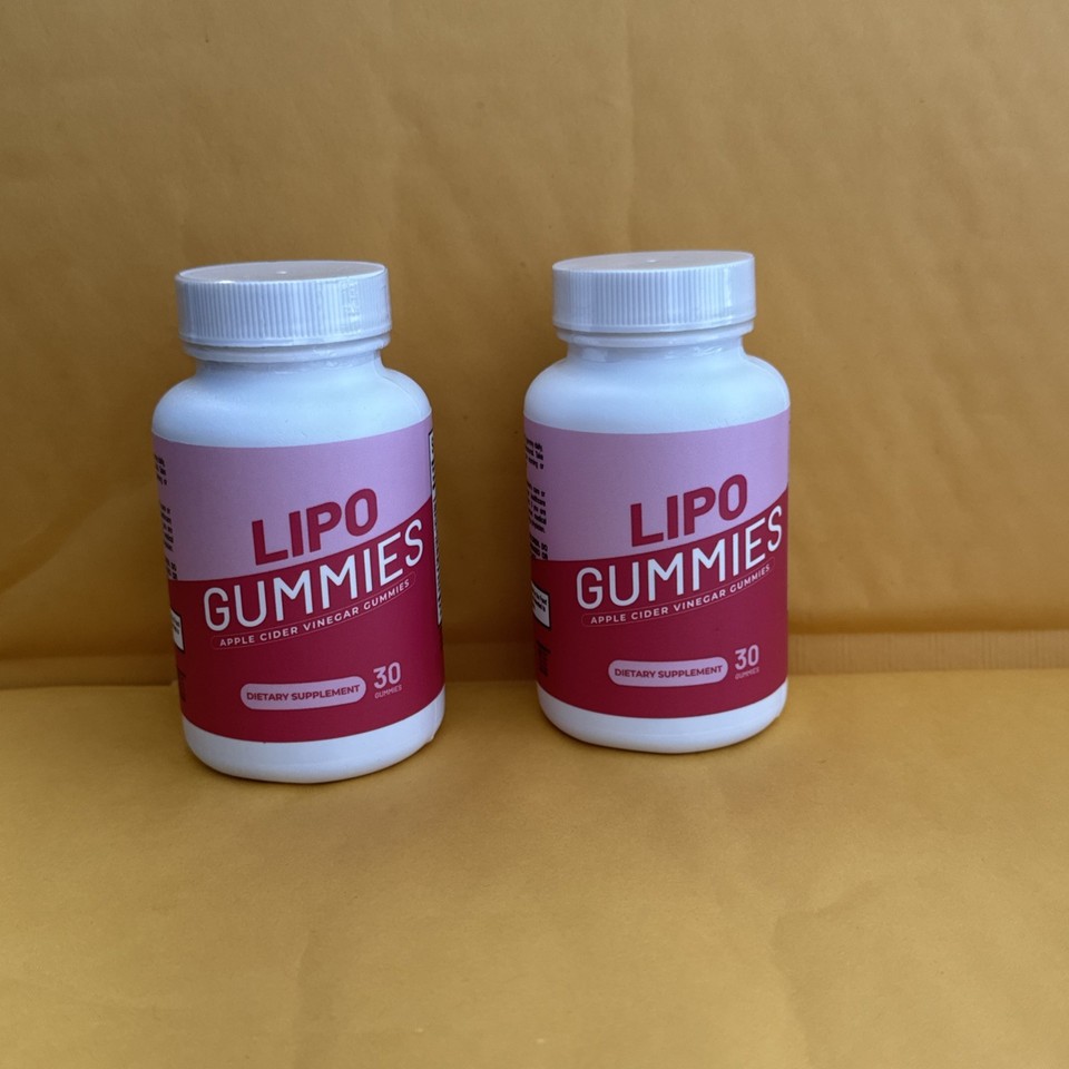 Lipo Apple Cider Vinegar Gummies 30 Gummies (Lot of 2) | eBay