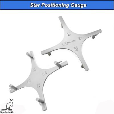 Orthodontic Star Like Bracket Positioning Gauge Dental Instruments Lab ...