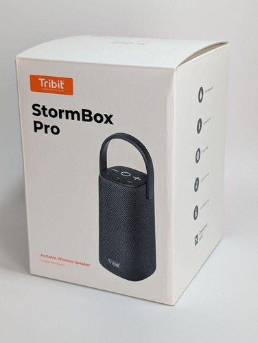TRIBIT Storm Box Pro Portable Woreless Speaker Waterproof BTS31 Used w ...