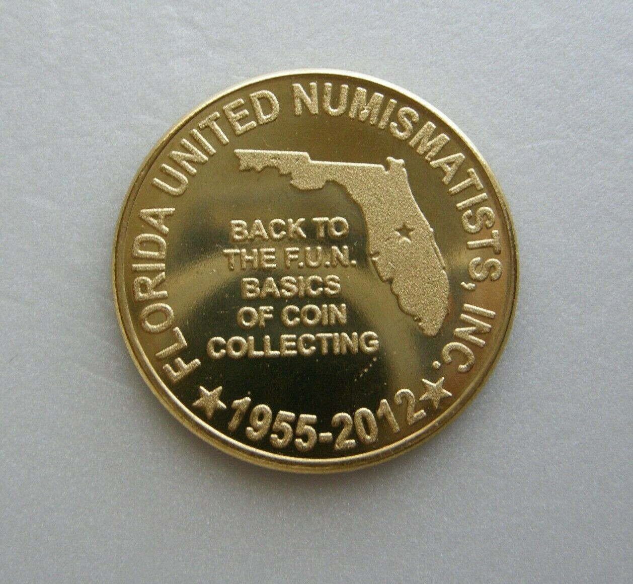United States USA Souvenir Medal FUN Coin Show, Florida United ...