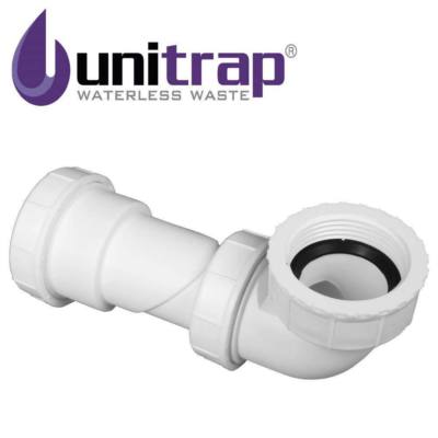 Unitrap Waterless Waste Trap Ideal Under Baths & Basins Adapts From ...