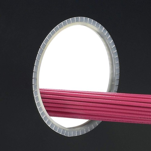 Panduit GEE99F-A-C Slotted Grommet Edging with Adhesive Lined.099-Inch ...