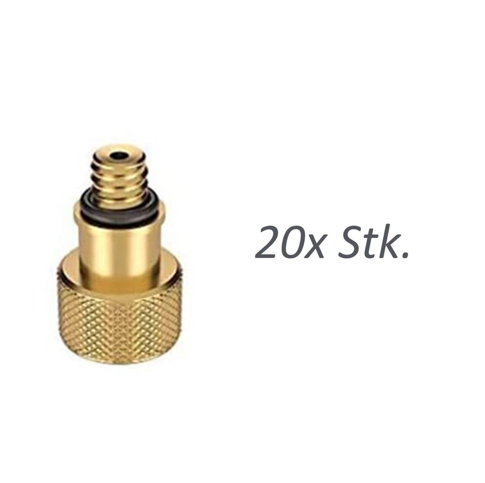 Fahrrad Ventil Adapter AV DV Dunlop Schrader Auto Autoventil Rad Reifen ...