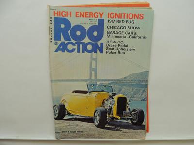 May 1975 Rod Action Magazine Red Bug Pontiac T Roadster Mustang Chevy ...