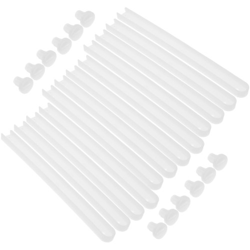 6 Sets Plastic Slide Rails Furniture Sliders Drawer Runners Parts | eBay