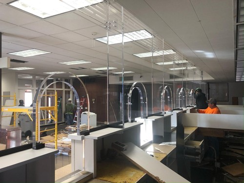 Level 5 Bulletproof Acrylic Teller Window Complete Set ($5,000 OBO ...