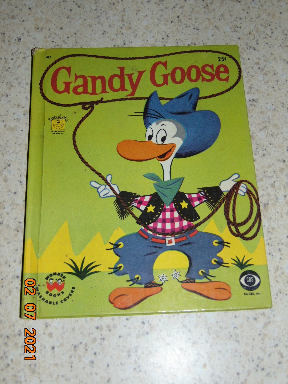 GANDY GOOSE ~ 1957 Cartoon Children's WONDER Book | eBay