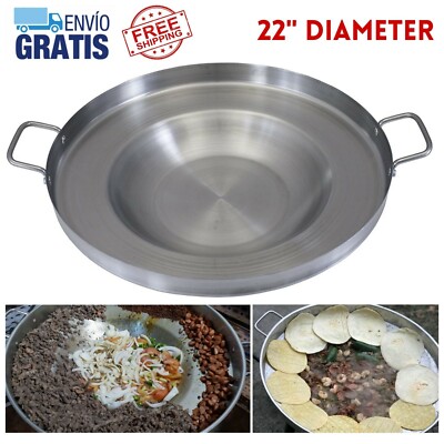 Discada BBQ Mexican Wok Comal Frying Bowl For Firecamp Camping Outdoor ...
