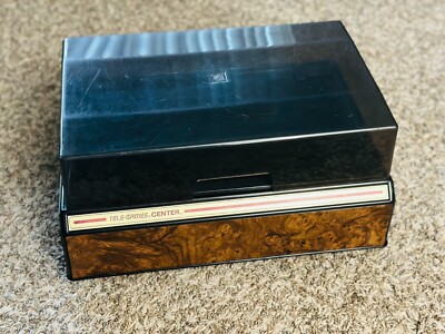 ORIGINAL Tele-Games Atari 2600 Game Center Organizer Storage Case W/27 ...