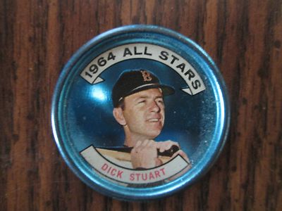 1964 Topps All Star Collectable Coins: Dick Stewart # 122 | eBay