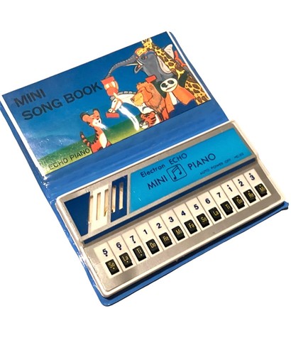 VINTAGE ELECTRON ECHO 80's MINI PIANO SONG BOOK; WORKING CONDITION | eBay