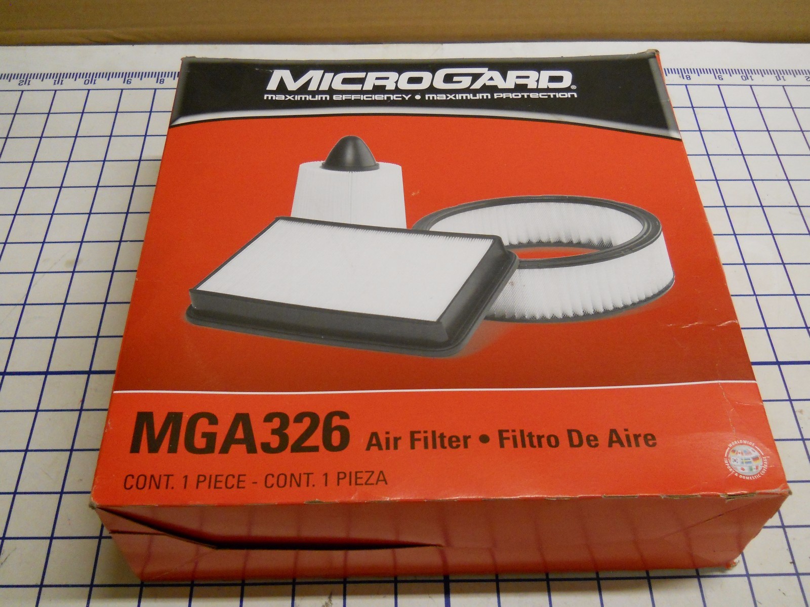 MICROGARD Air Filter MGA326 Maximum Efficiency and Protection | eBay